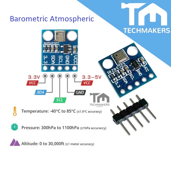 GY 68 BMP180 BMP 180 I2C Digital Barometric Atmospheric Pressure