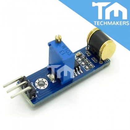 801 801S Vibration / Shock Sensor Sensitivity Adjustable Analog Output ...