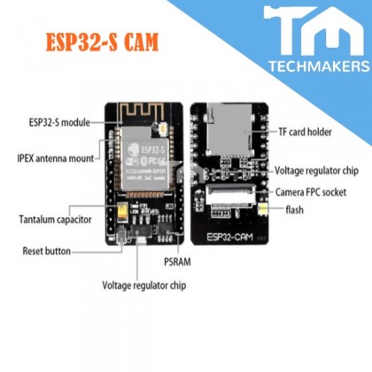 Ai Thinker 2-in-1 ESP ESP32-CAM ESP32-S CAM Wifi + Bluetooth ...