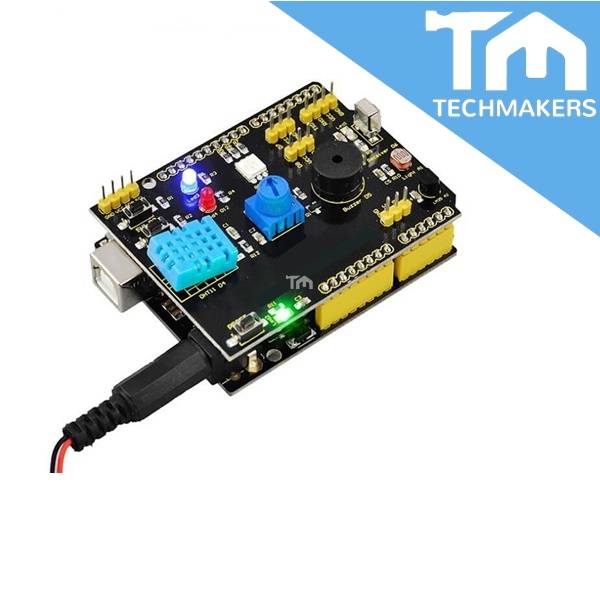 9 In 1 Arduino Uno Sheild Also Work For Mega Multi Function Expansion Shield Learning Kit