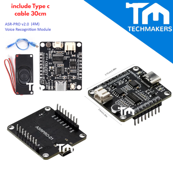 ASRPRO voice recognition module 2M flash + Speaker