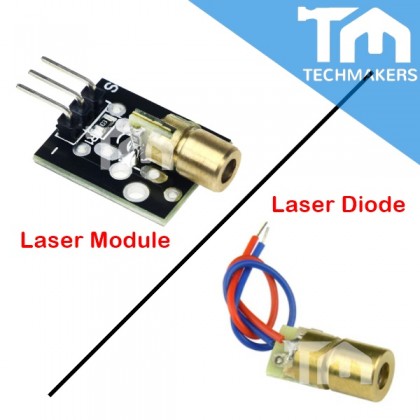 Laser Diode / Module KY-008 KY008 Head Sensor 5V 650nm Red Color Diode ...