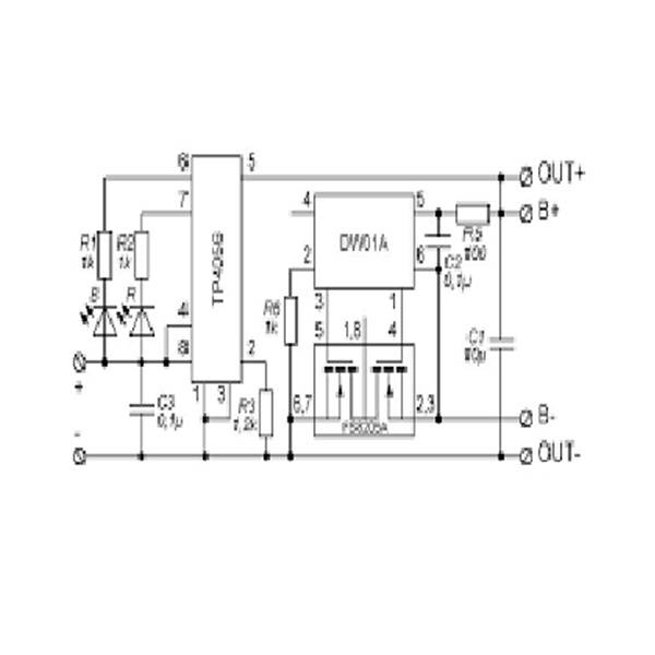 Tp4056 Charger Module Schematic