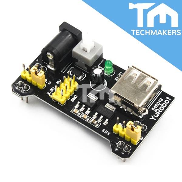 3-in-1 Bundle MB102 MB-102 Breadboard + Power Supply Module 5V 3.3V ...