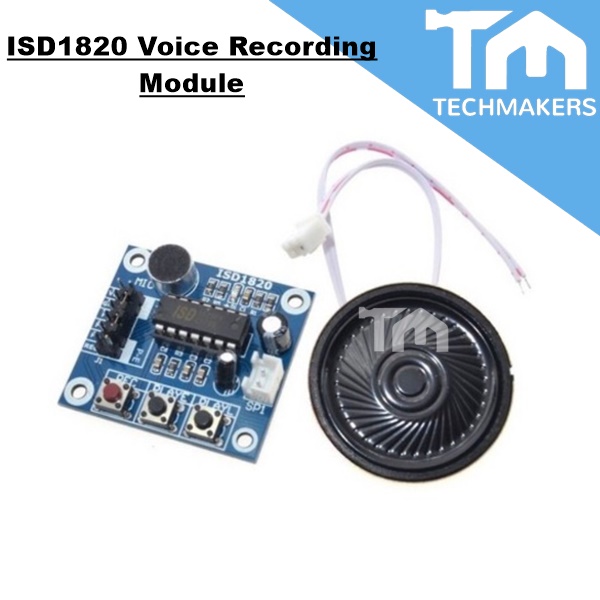 ISD1820 1820 Arduino Record Voice Recording and Playback Sound Module 0 ...