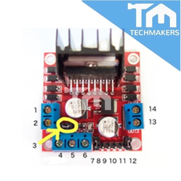 Red L298N Dual H-Bridge Stepper Motor Driver Module L298 298 for ...